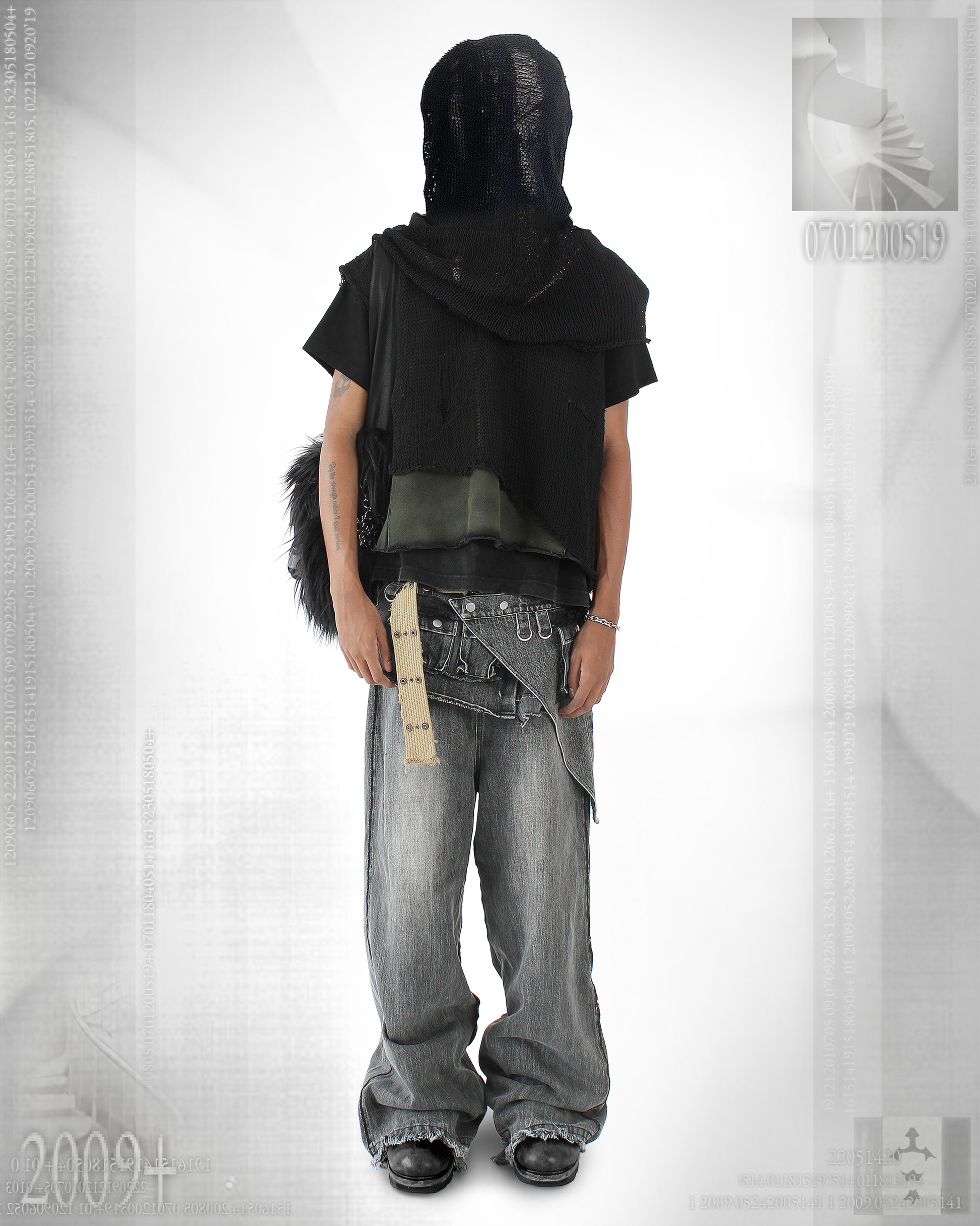 4x-T double-layer sleeveless hoodie – ranger 4x-T double-layer sleeveless hoodie – ranger